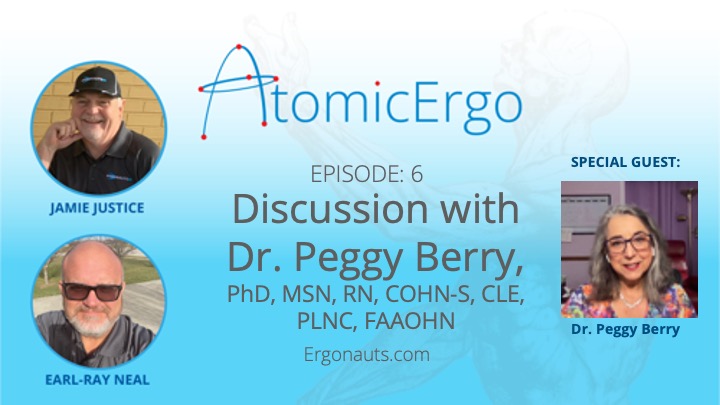 AtomicErgo Podcast – Episode 6 with Dr. Peggy Berry, PhD, RN, MSN, CLE ...